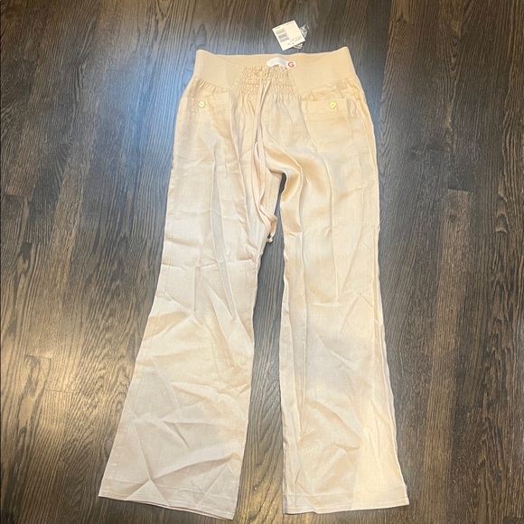 G by Guess | Pants & Jumpsuits | Nwt New Womens G By Guess Linen Beige ...